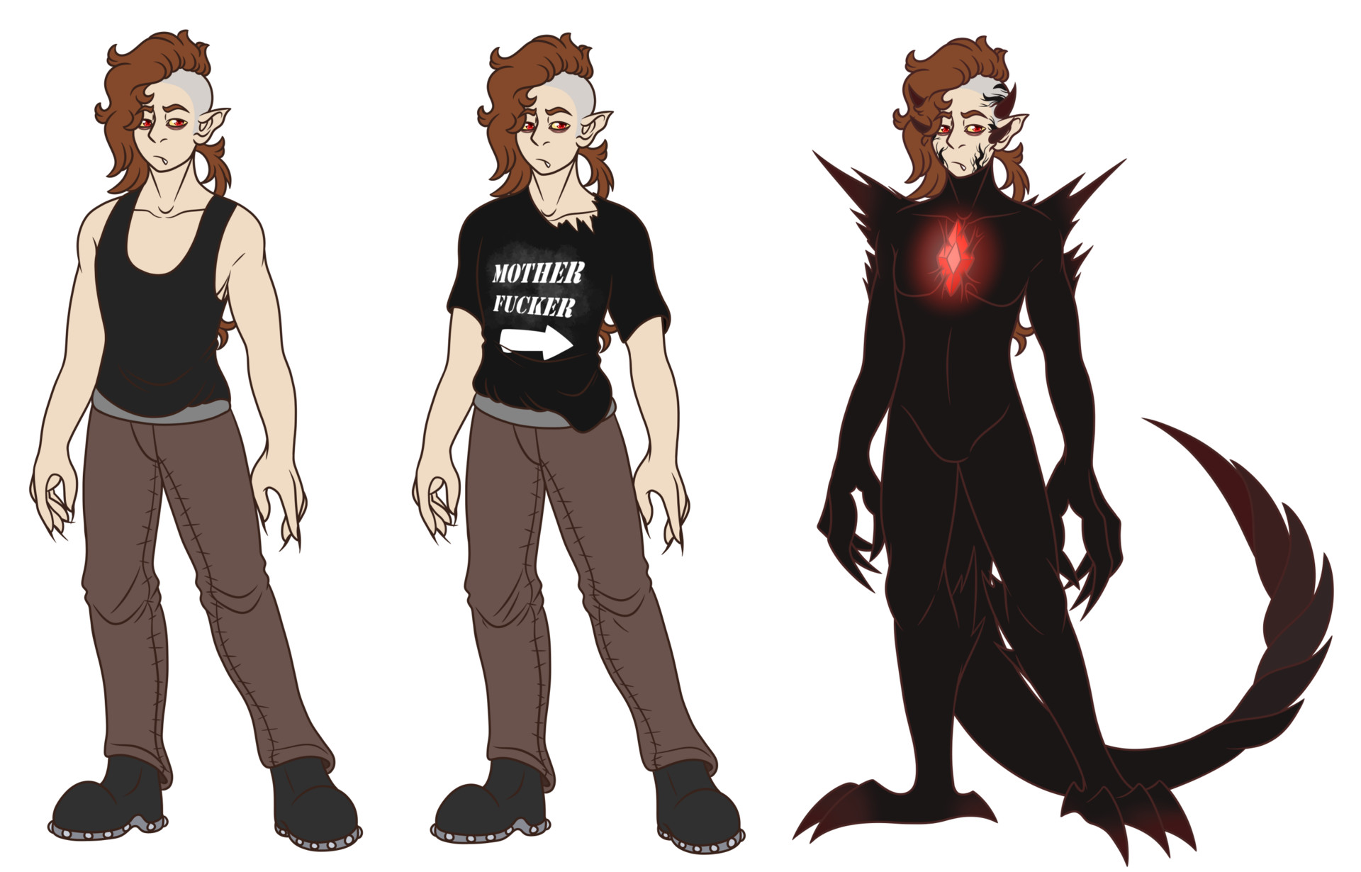 ArtStation - Denizen Model Sheet