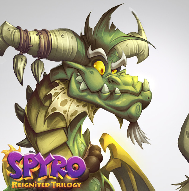 ArtStation - Spyro Reignited Trilogy - Roscoe