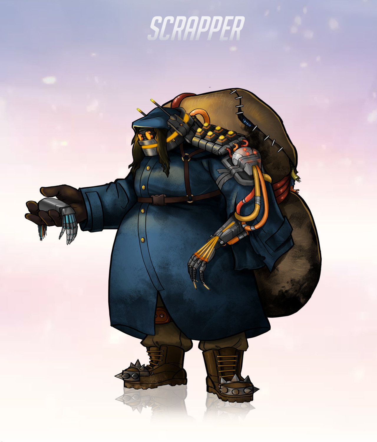 ArtStation - Overwatch Hero Concept - Scrapper