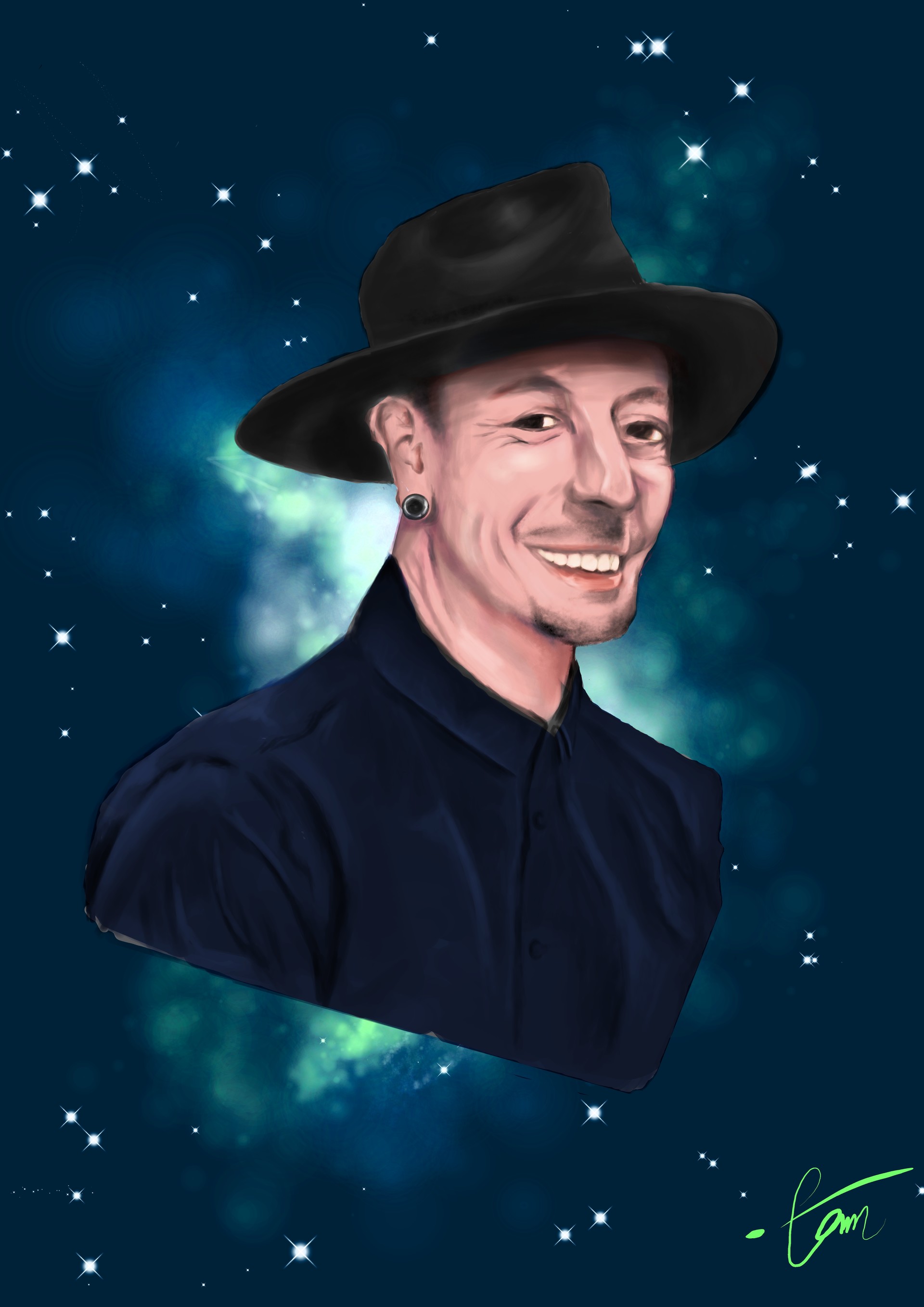 ArtStation - Tribute to Chester Bennington