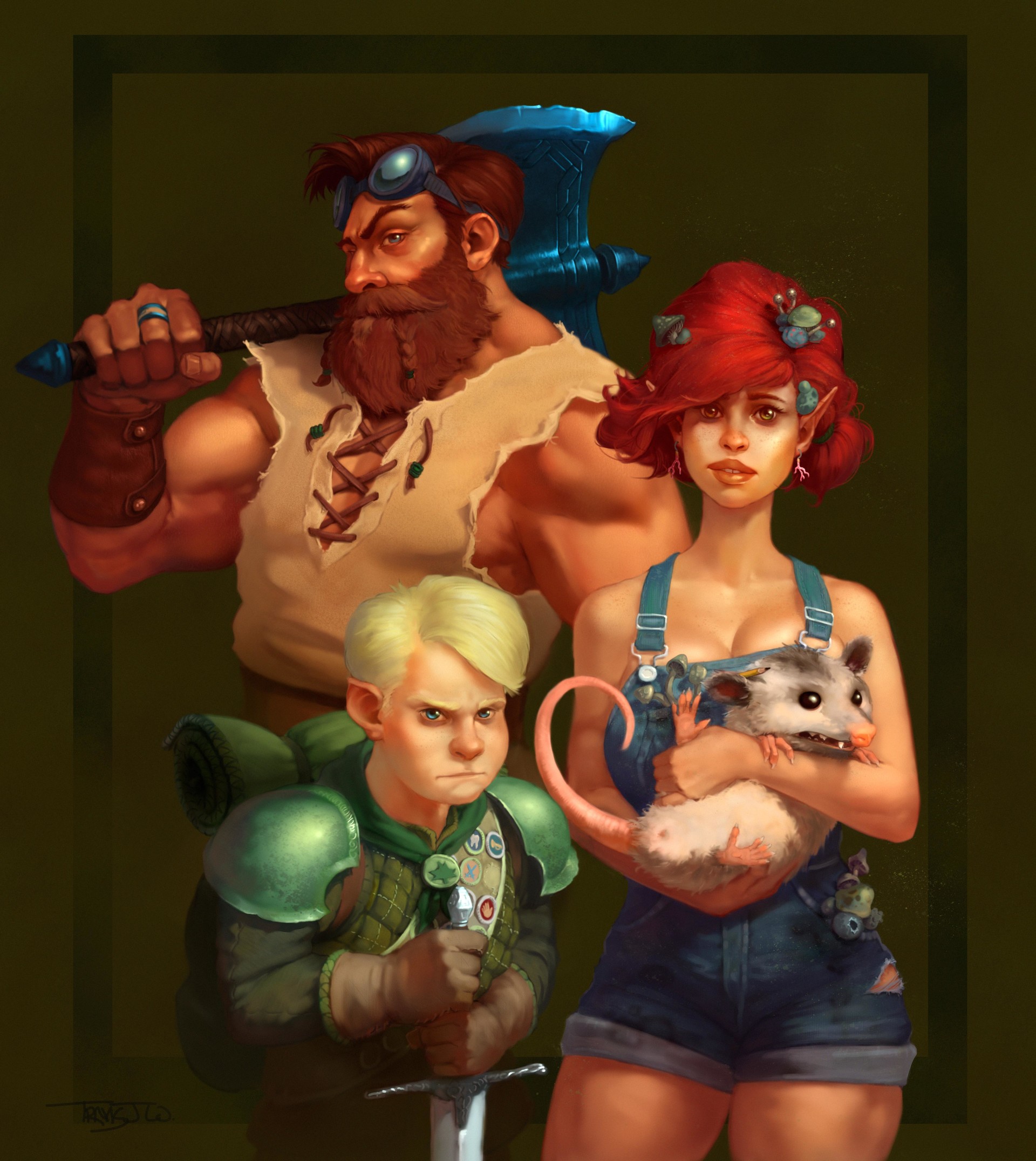 ArtStation - Band of Boobs