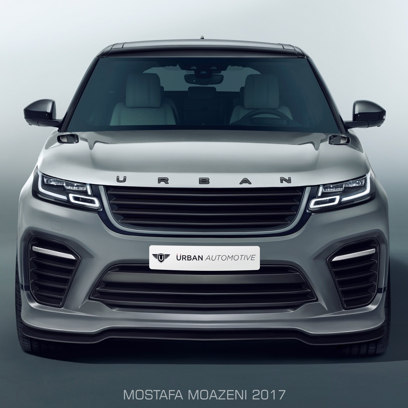ArtStation - Urbanautomotive Range Rover Velar 2017 Full body kit ...