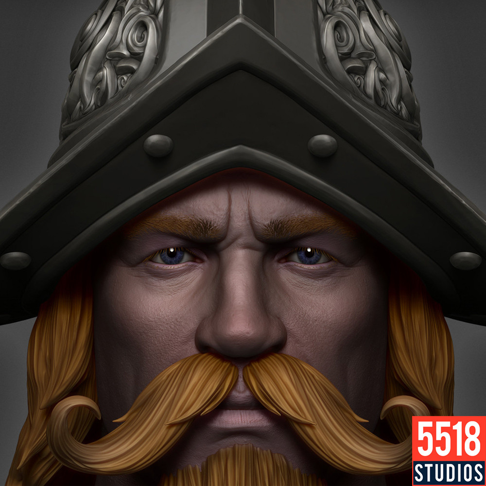 ArtStation - 3D character sculpt made for Next-Gen Gaming project