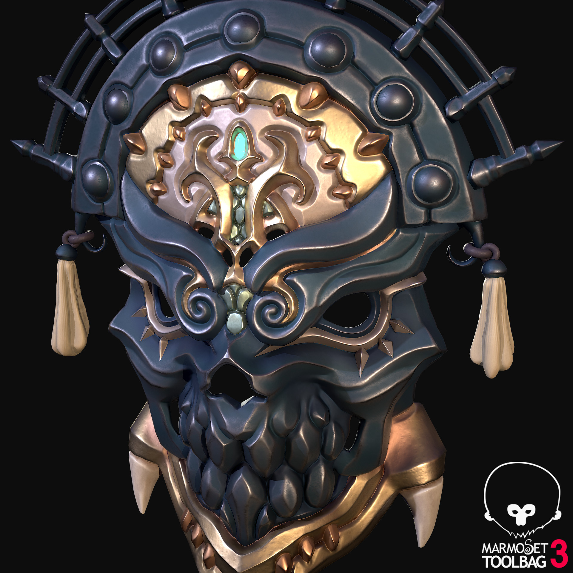 ArtStation - Skull Shield