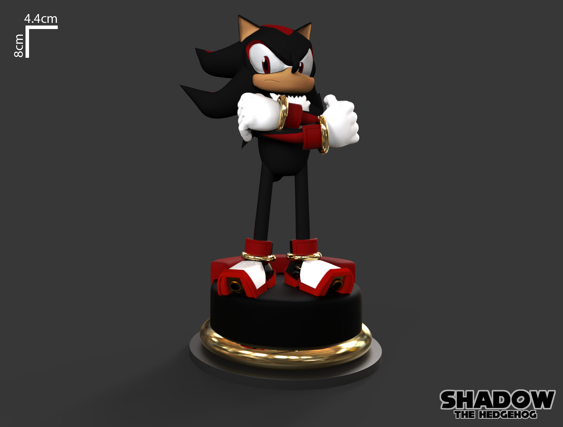 ArtStation - Shadow The Hedgehog - Figure