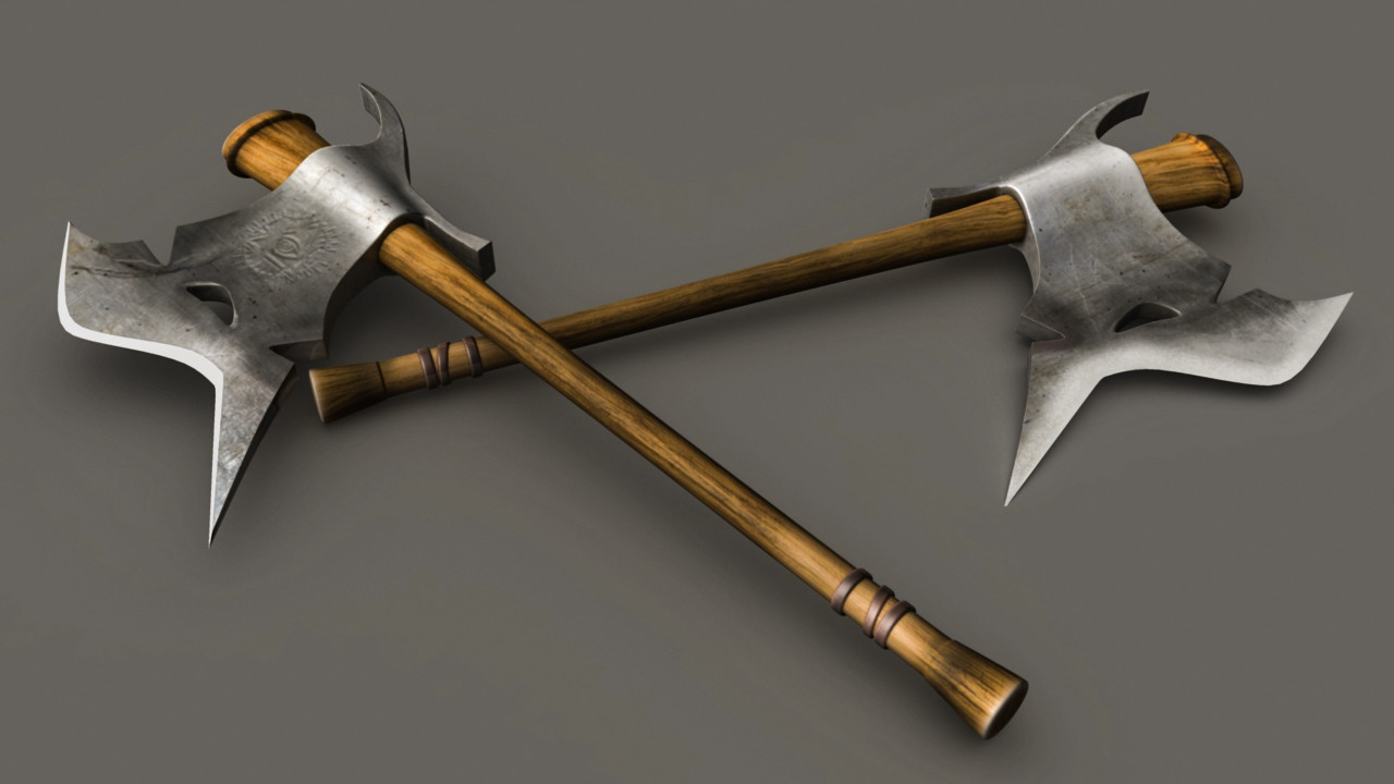 ArtStation - Axe 3d model