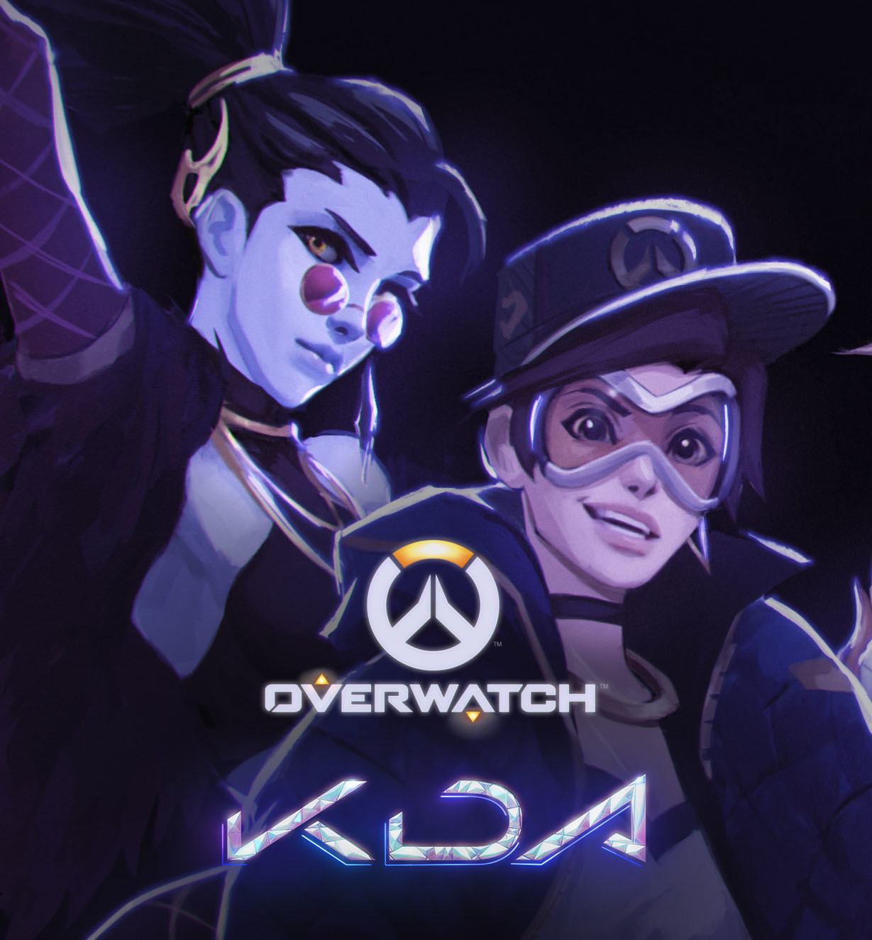 ArtStation - Fanart K/DA crossover Overwatch (Process added!)