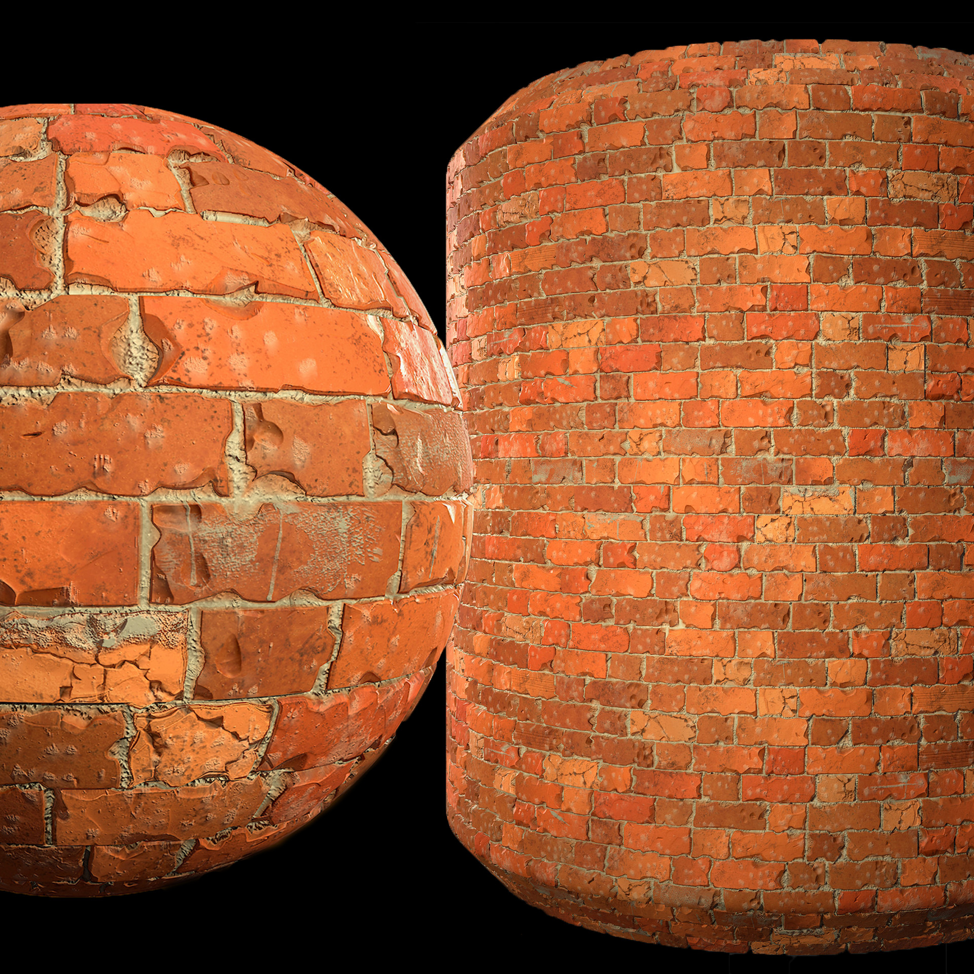 ArtStation - Brick Wall Study