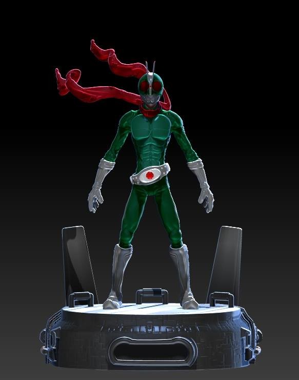 ArtStation - Fan Art- Kamen Rider 0-0