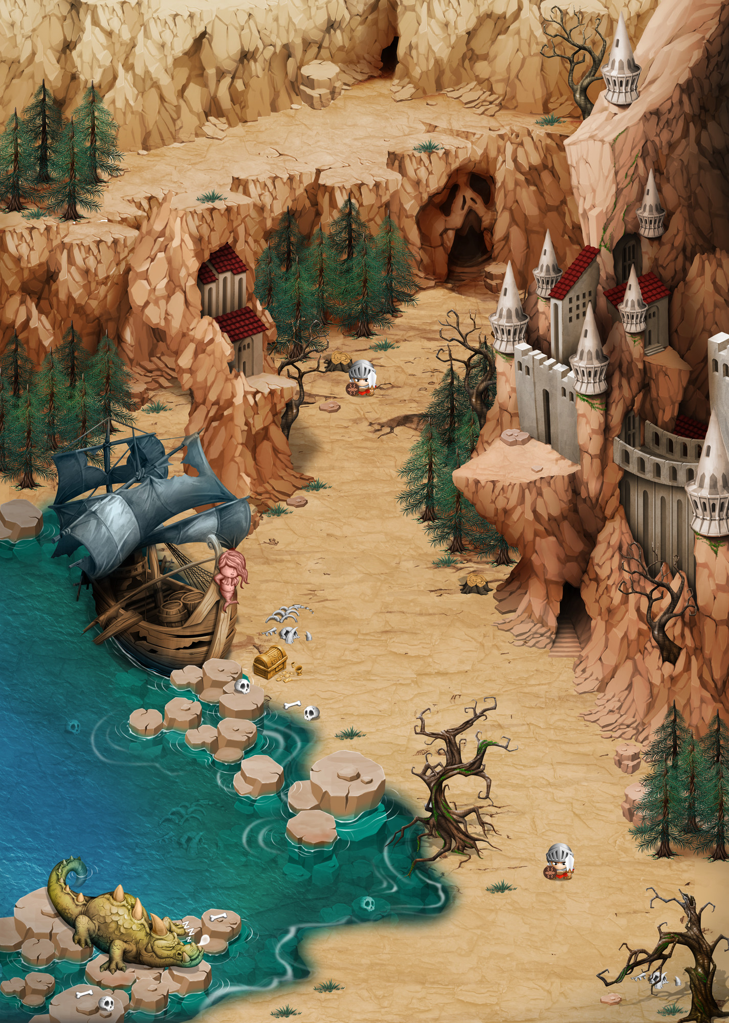 ArtStation - Background Valley