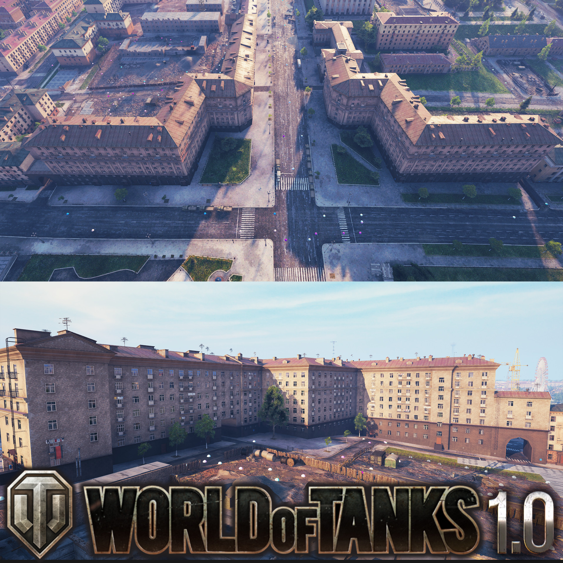 ArtStation - Lowpoly buildings from WoT PC