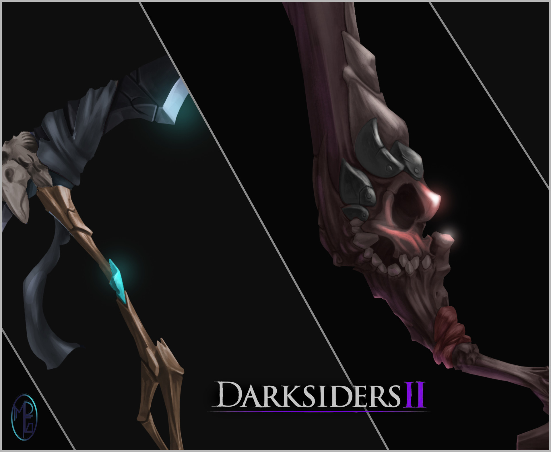 ArtStation - Darksiders Weapons