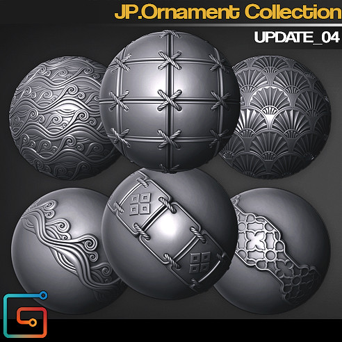 ArtStation - JP.Ornament Alpha/Trim/Tile Collection Update_04