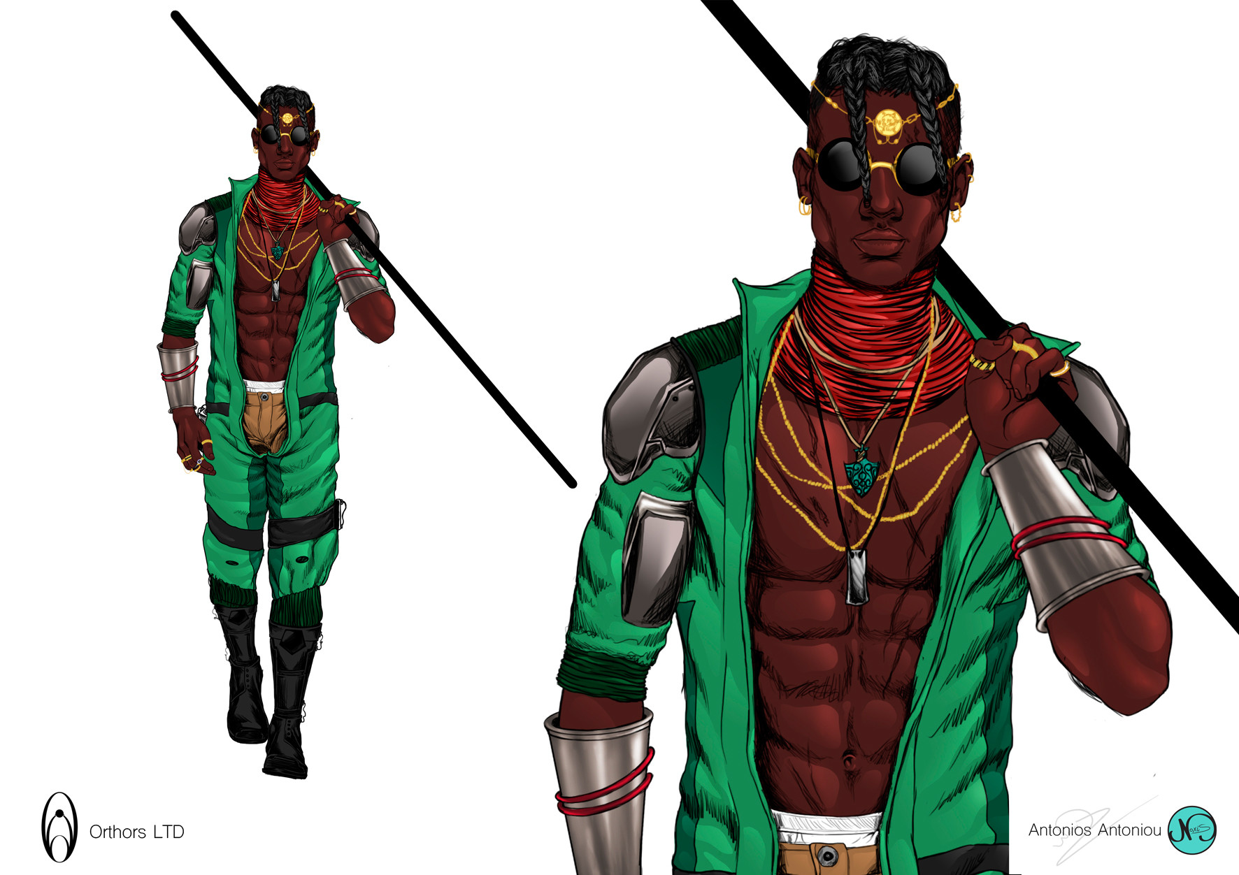 ArtStation - Kobi and Fari Character Designs