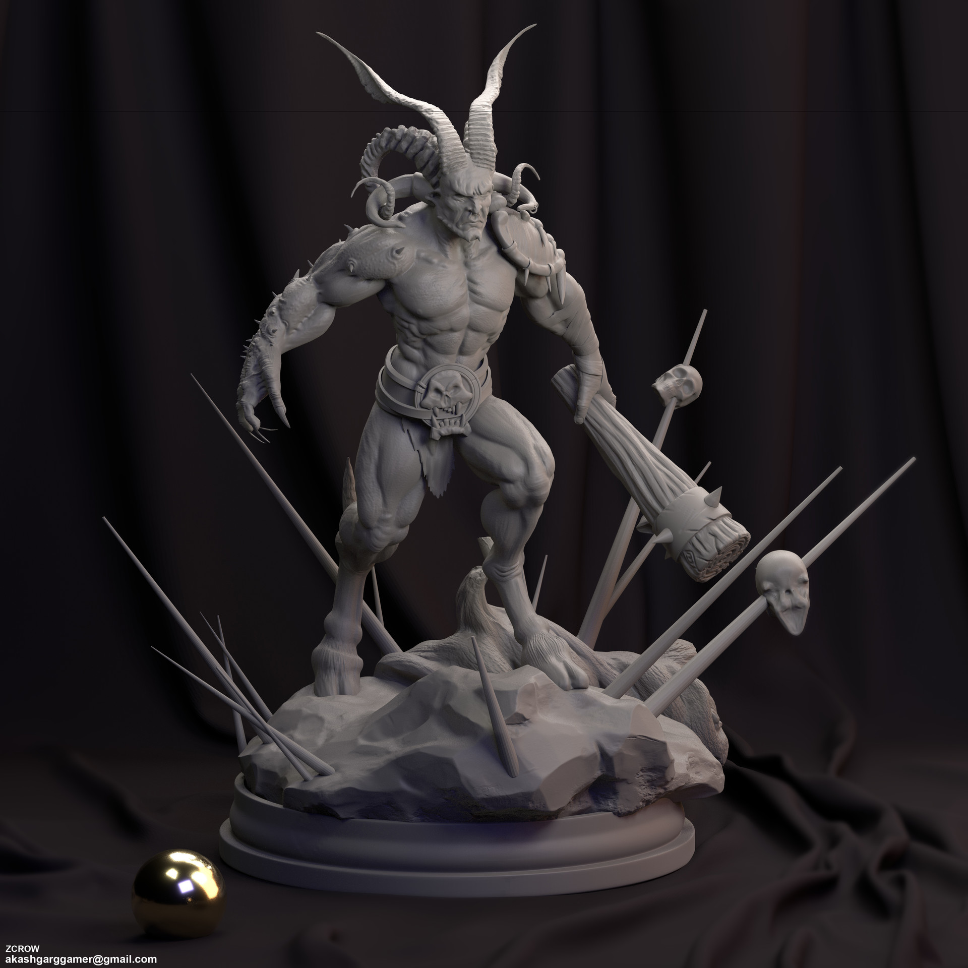 ArtStation - Orc creature