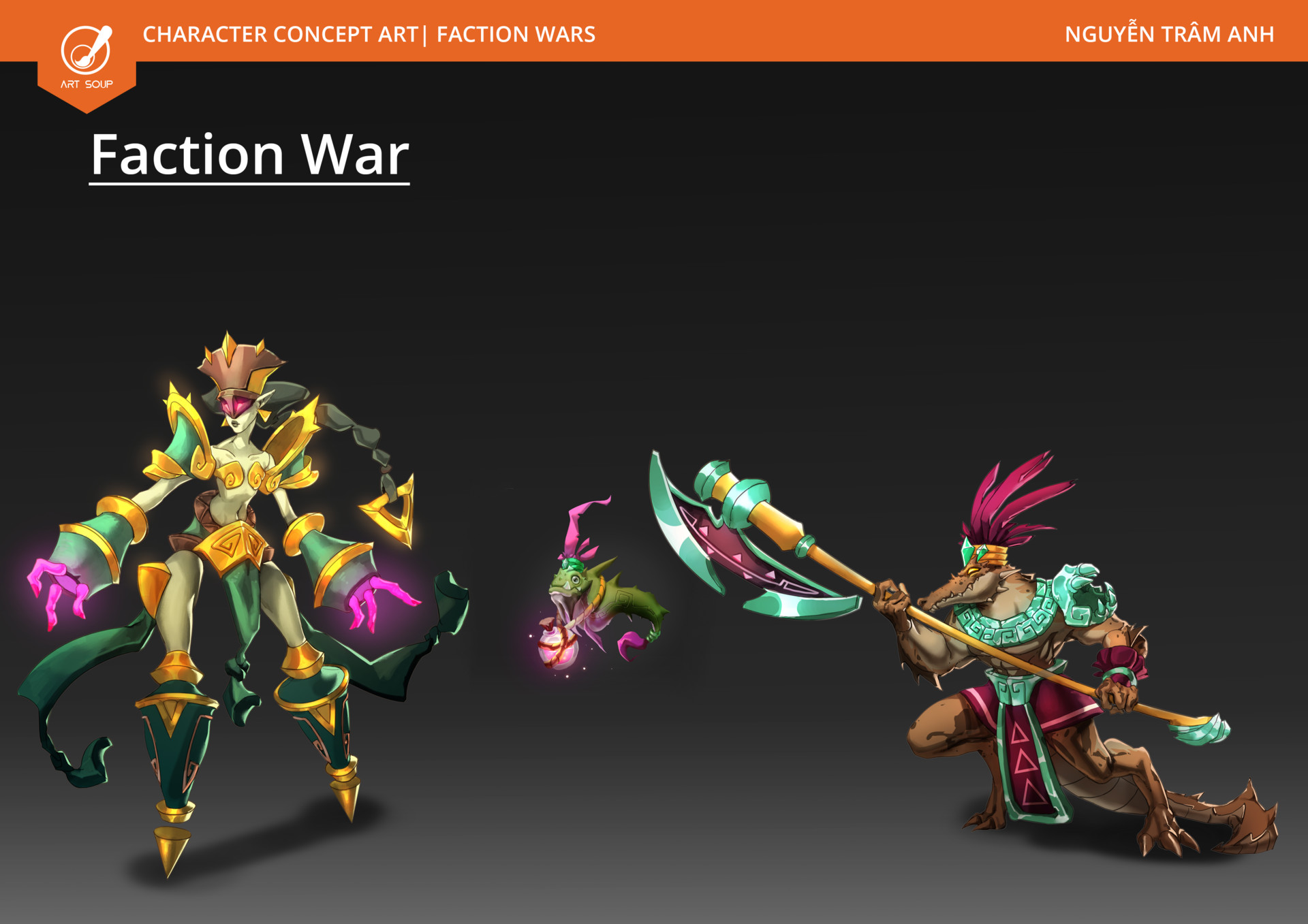 ArtStation - Artsoup - Faction War