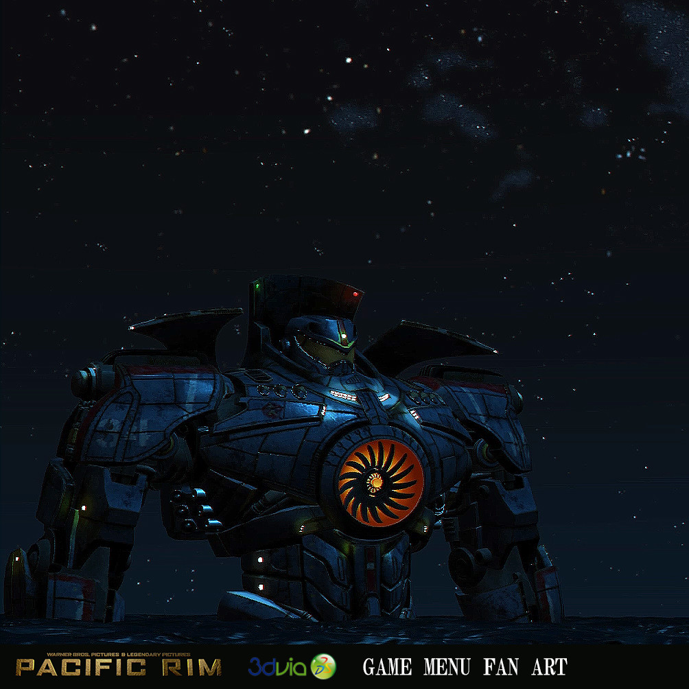 ArtStation - 【Pacific rim】 GAME MENU FAN ART