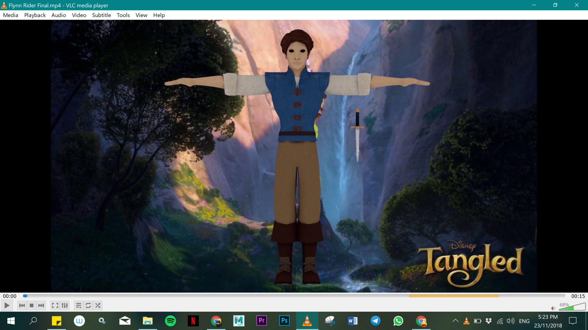 ArtStation - Flynn Rider 3D Model