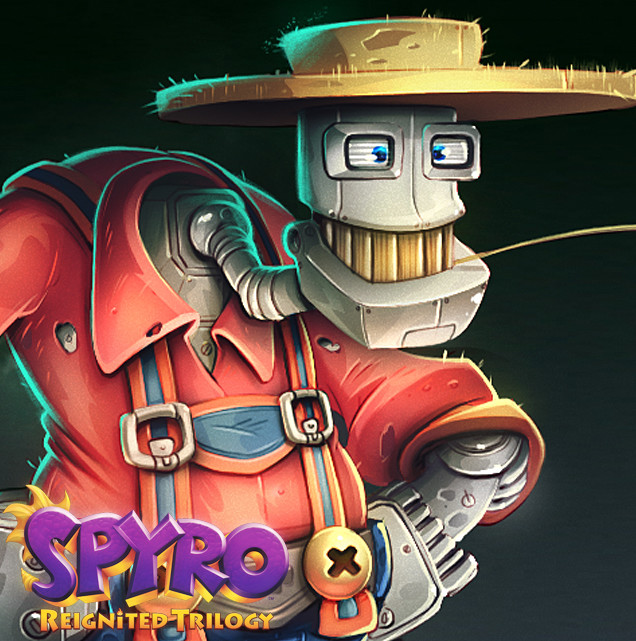 ArtStation - Spyro Reignited Trilogy - Robotica Farms