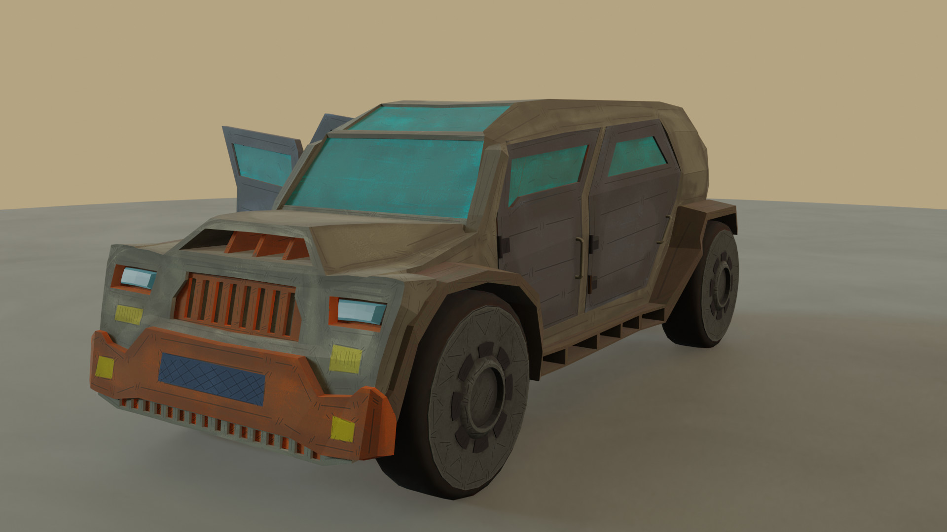 ArtStation - P070_VehiculoPortilla