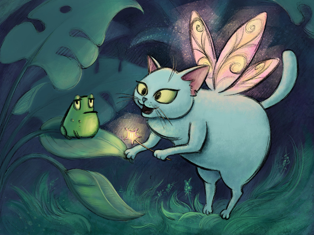 ArtStation - Fairy Cat