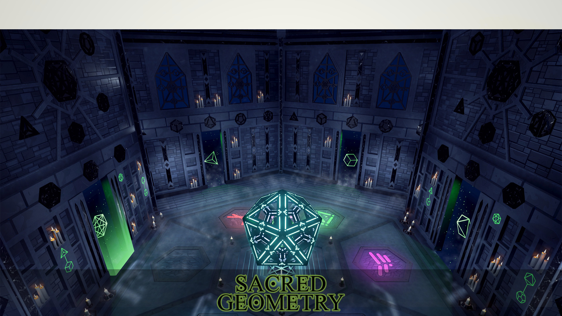 ArtStation - Sacred Geometry: Level Hub Environment