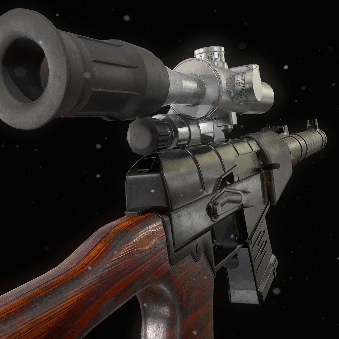 ArtStation - VSS Vintorez (Updated)