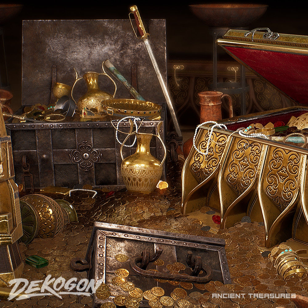 ArtStation - Dekogon Ancient Treasure