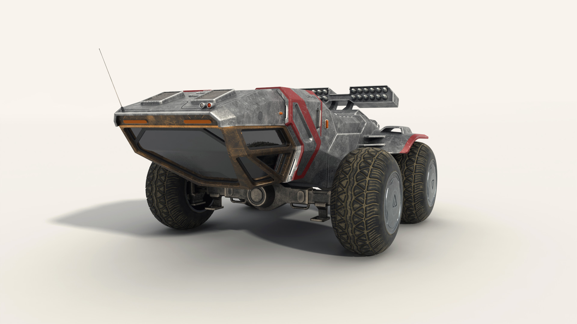 ArtStation - Sci-Fi Tactical Terrain Vehicle