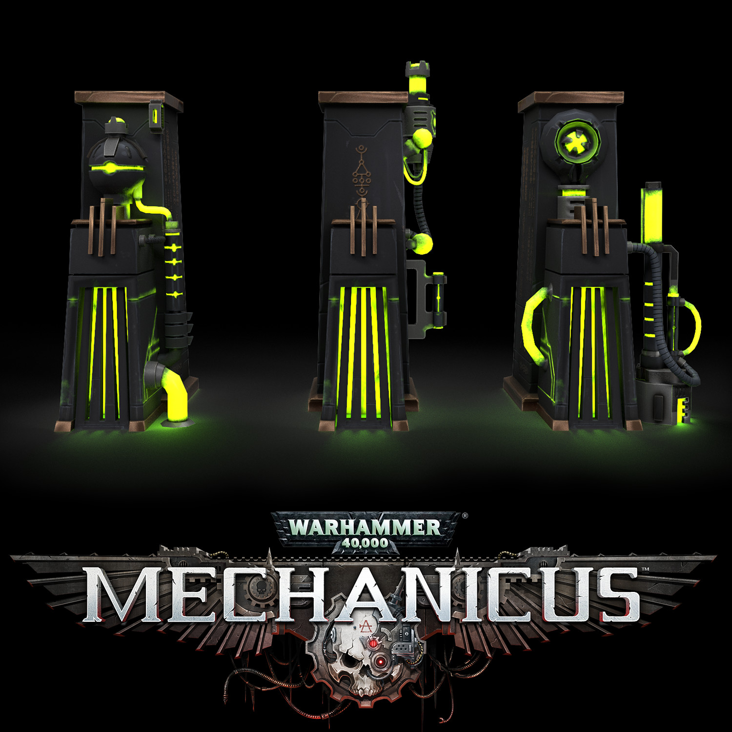 ArtStation - MECHANICUS - Warhammer 40k // Props Design - 2D/3D