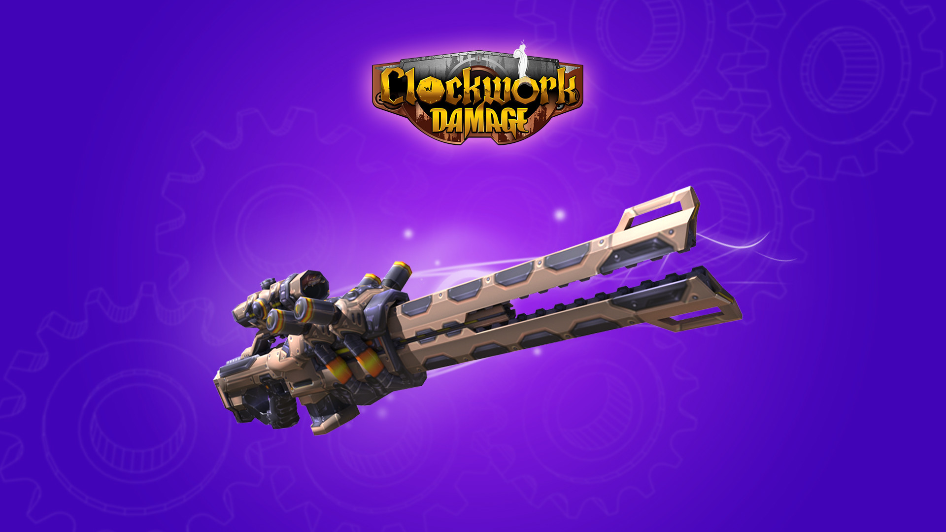 ArtStation - Railgun - Low Poly (Mobile Game)