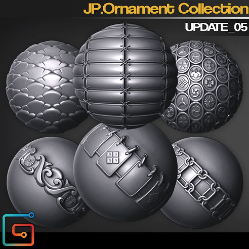 ArtStation - JP.Ornament Alpha/Trim/Tile Collection Update_05