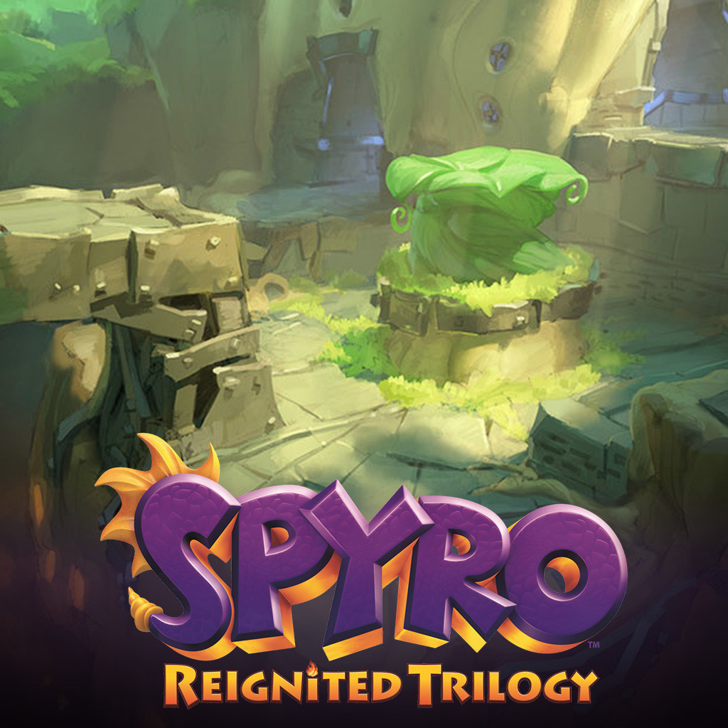ArtStation - Spyro 2 - Zephyr 2d