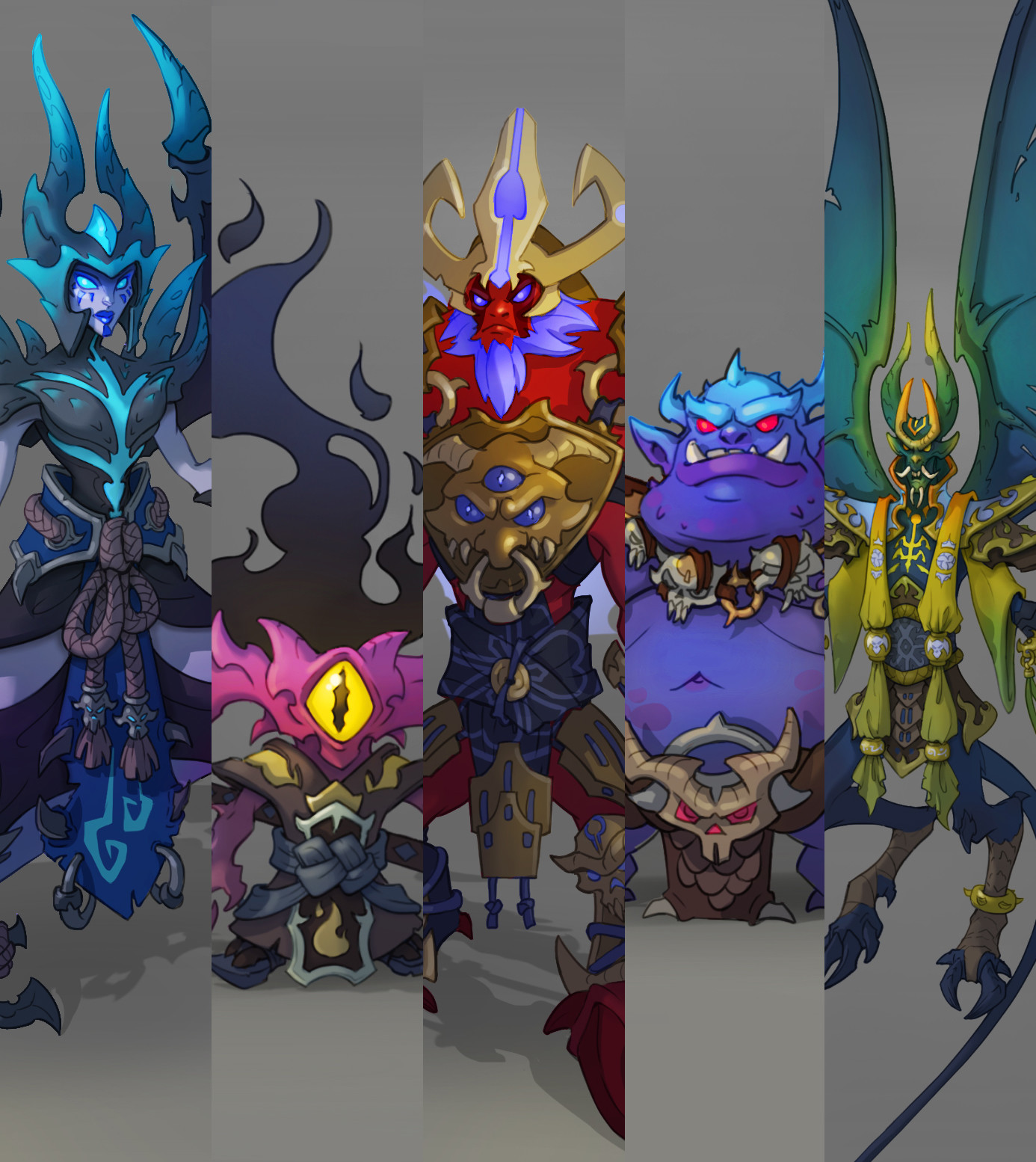 ArtStation - Samurai Demons