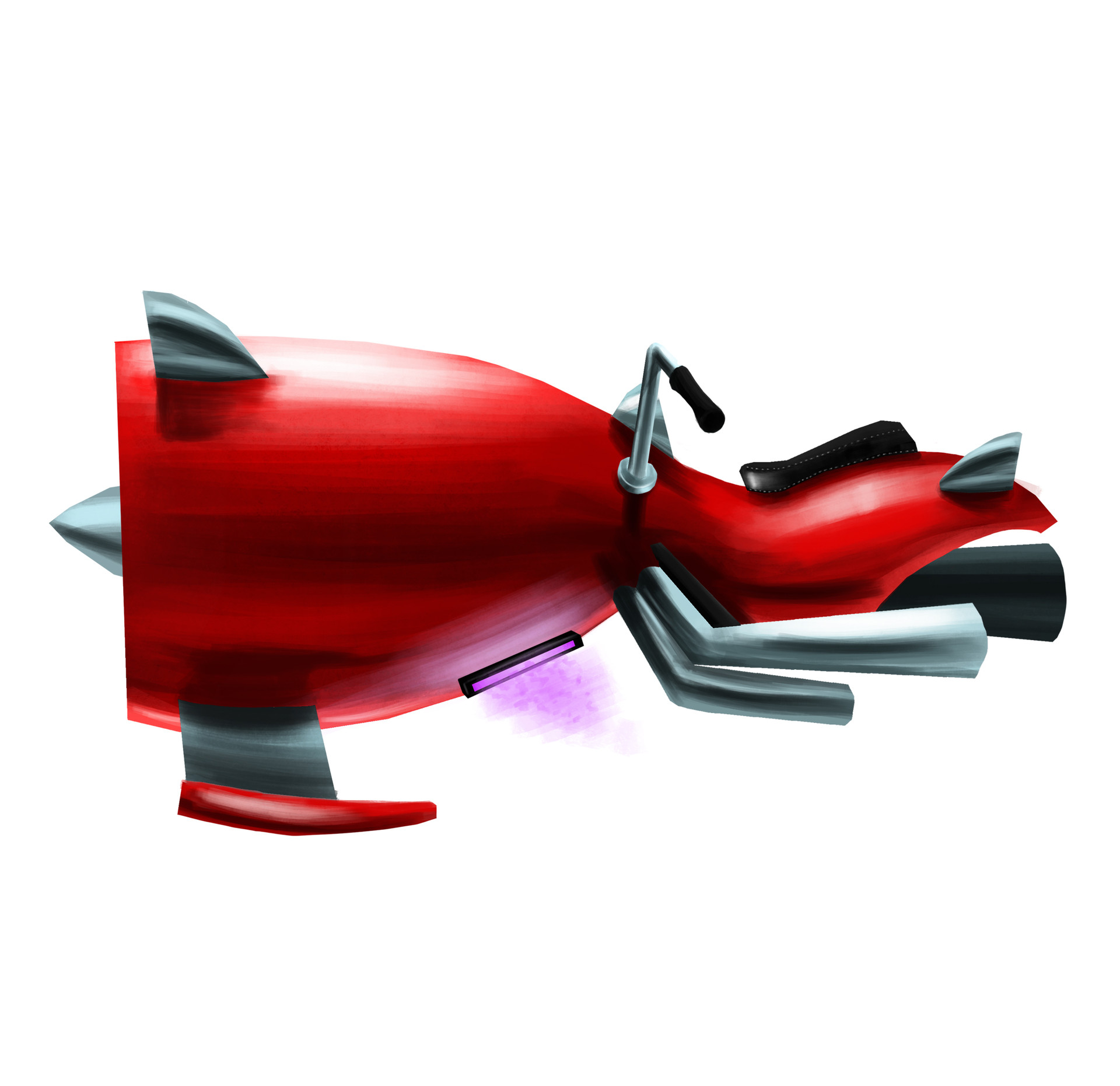 ArtStation - "Rocket-Bike" Study