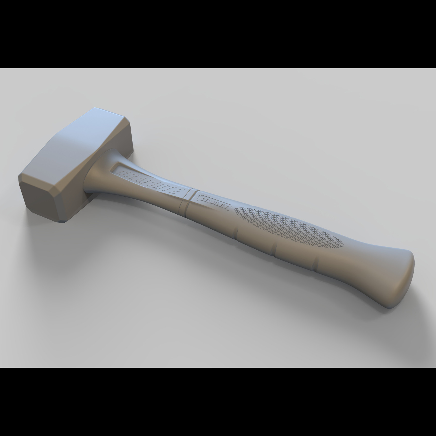 ArtStation - Stanley Graphite Lump Hammer