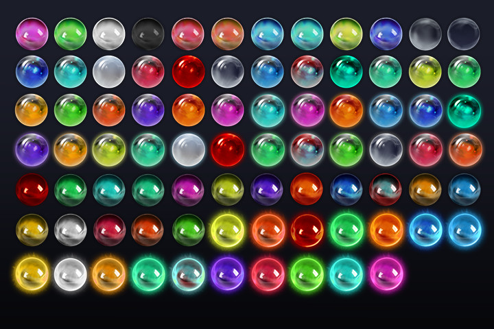 ArtStation - Crystal Magic Balls