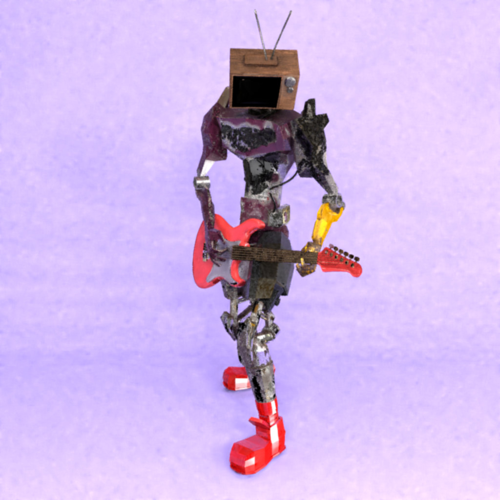 ArtStation - TV_HEAD - Animated Character