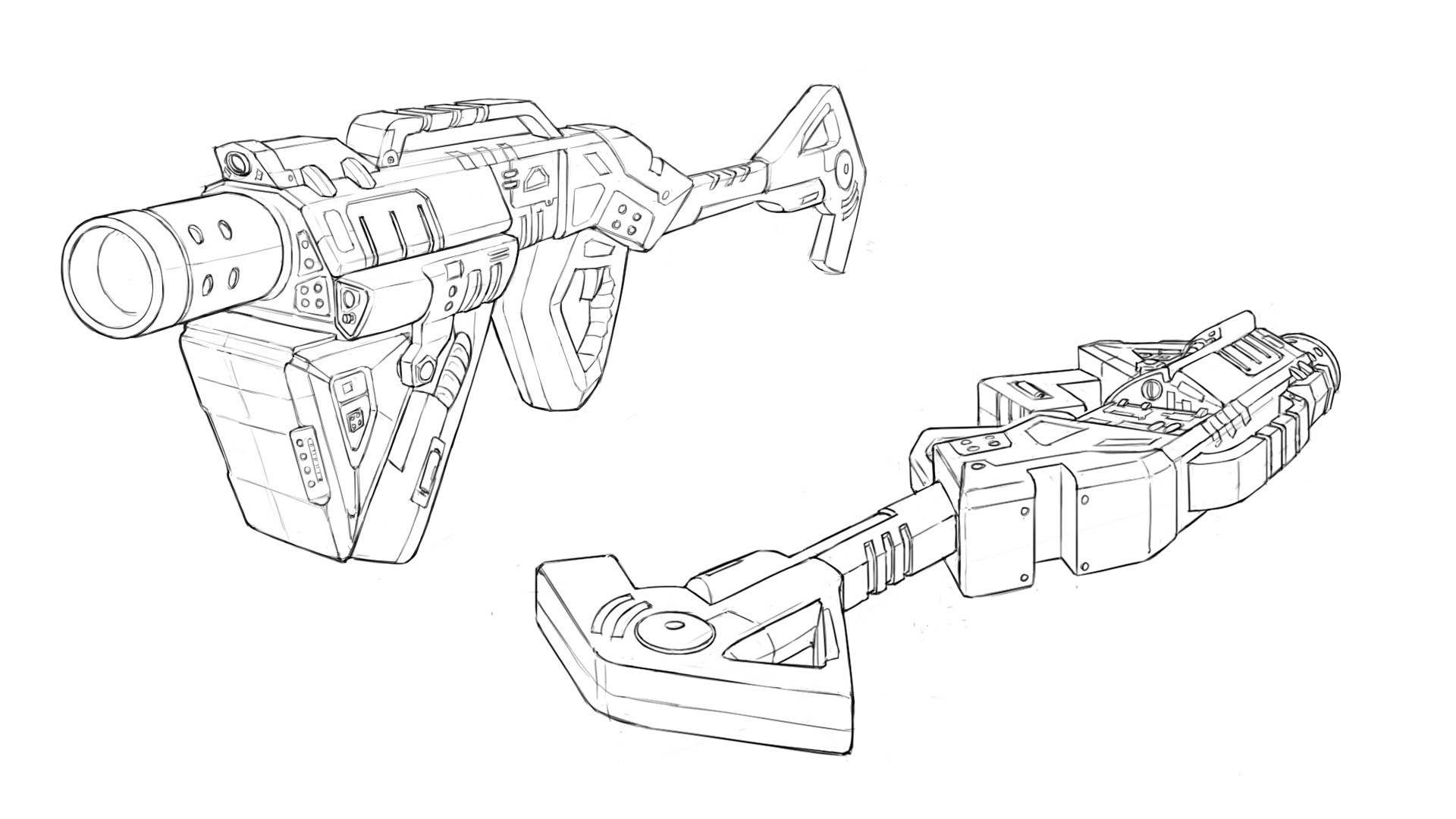 ArtStation - Gun Design