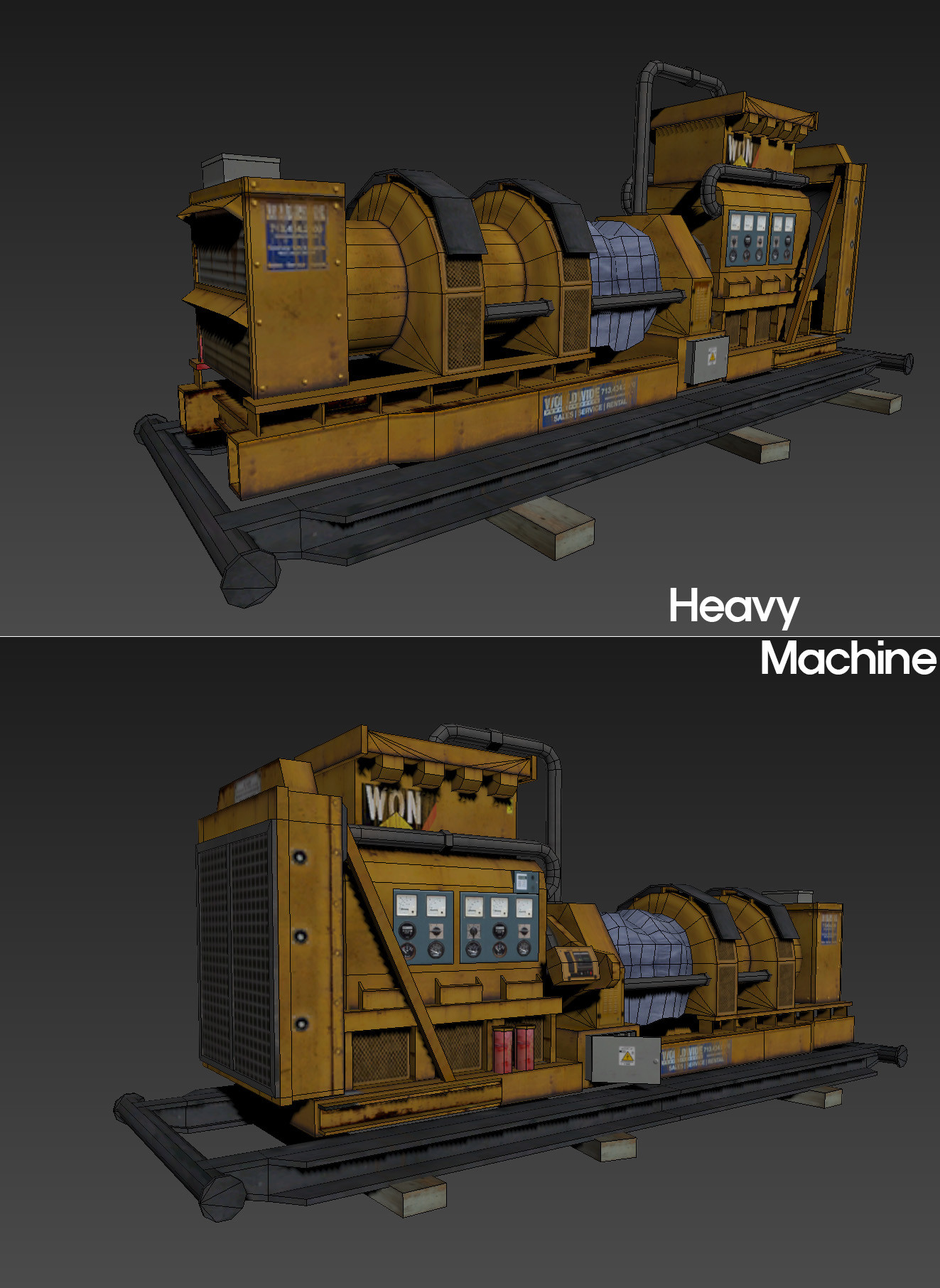 ArtStation - Heavy Machine