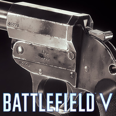 ArtStation - Battlefield V - Flare gun