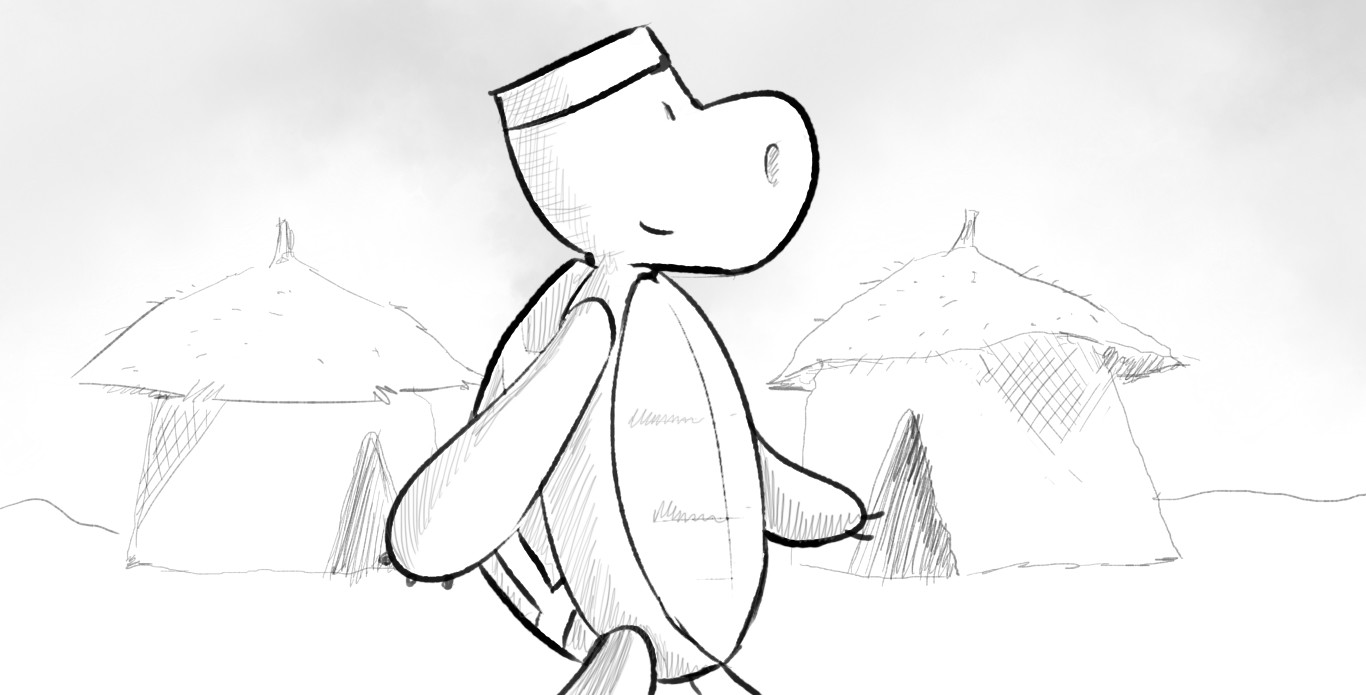 ArtStation - How the Tortoise Cracked Its Shell (2013)