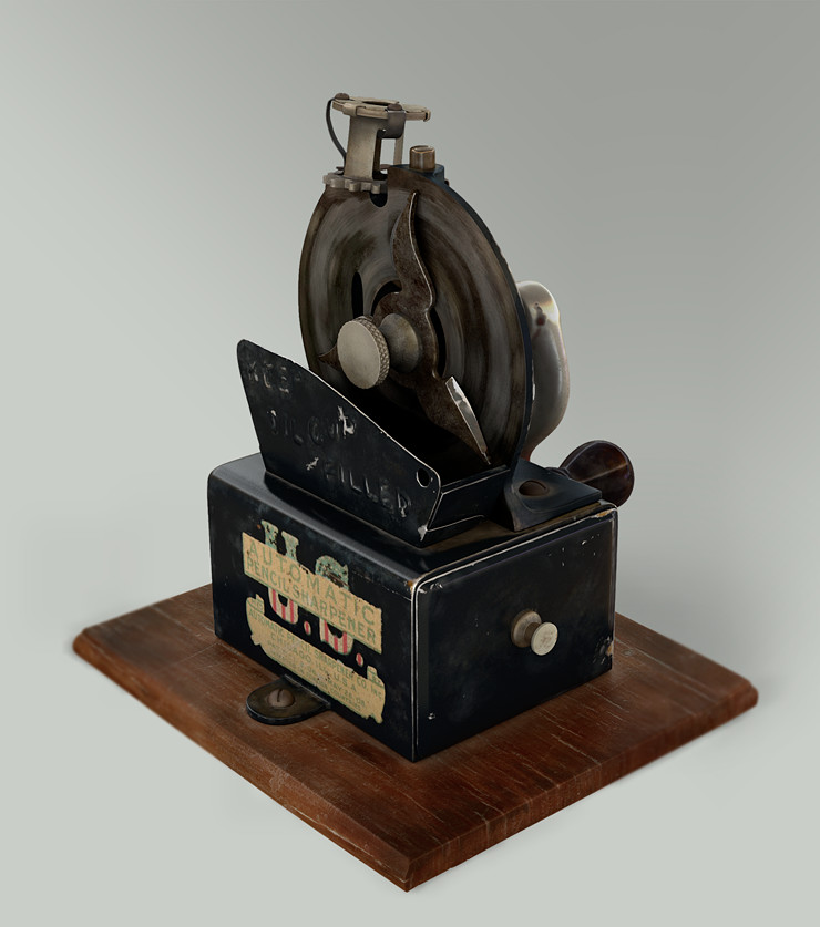 ArtStation - Old Pencil Sharpener