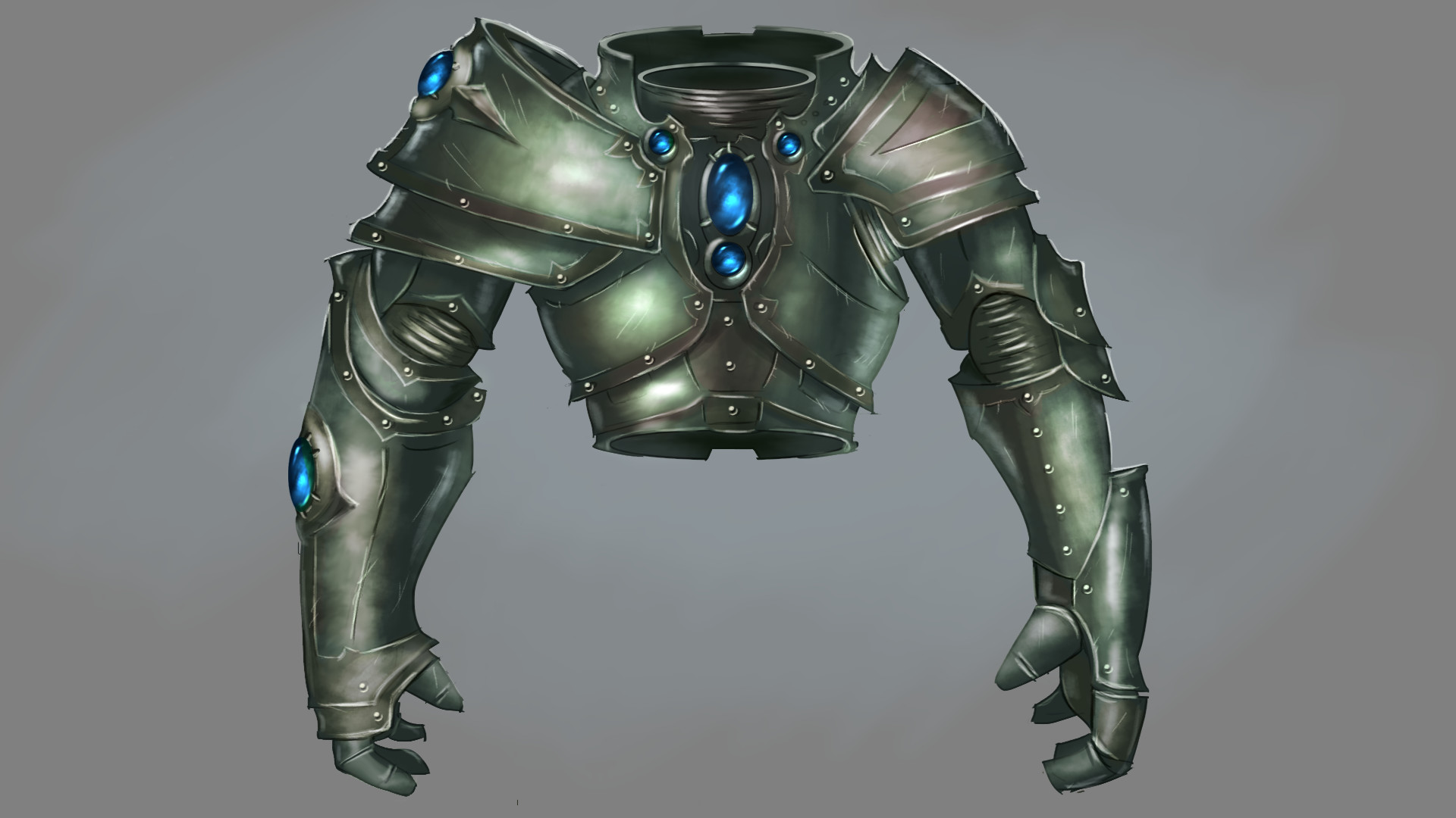 ArtStation - The Armor process