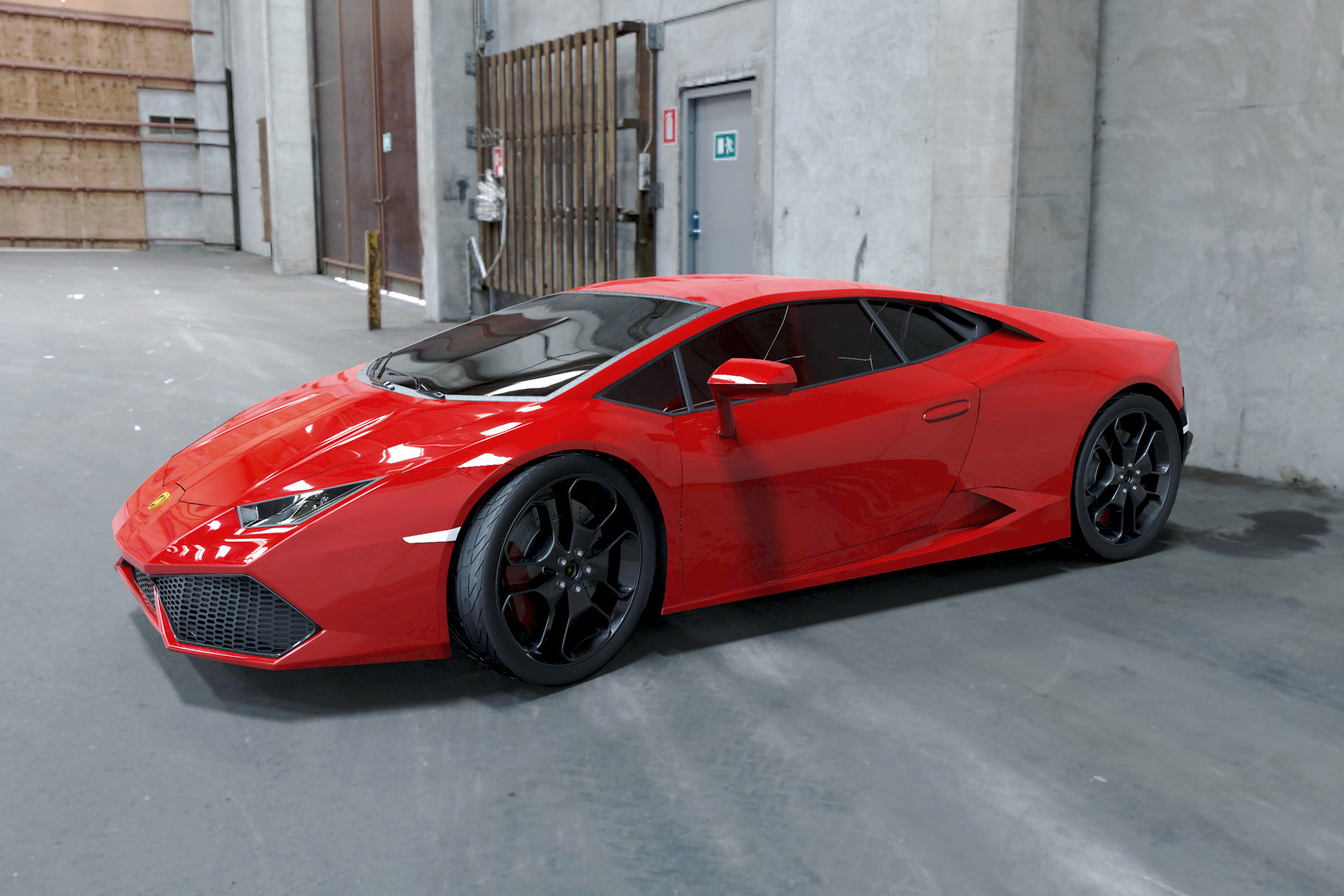 ArtStation - Red lambo