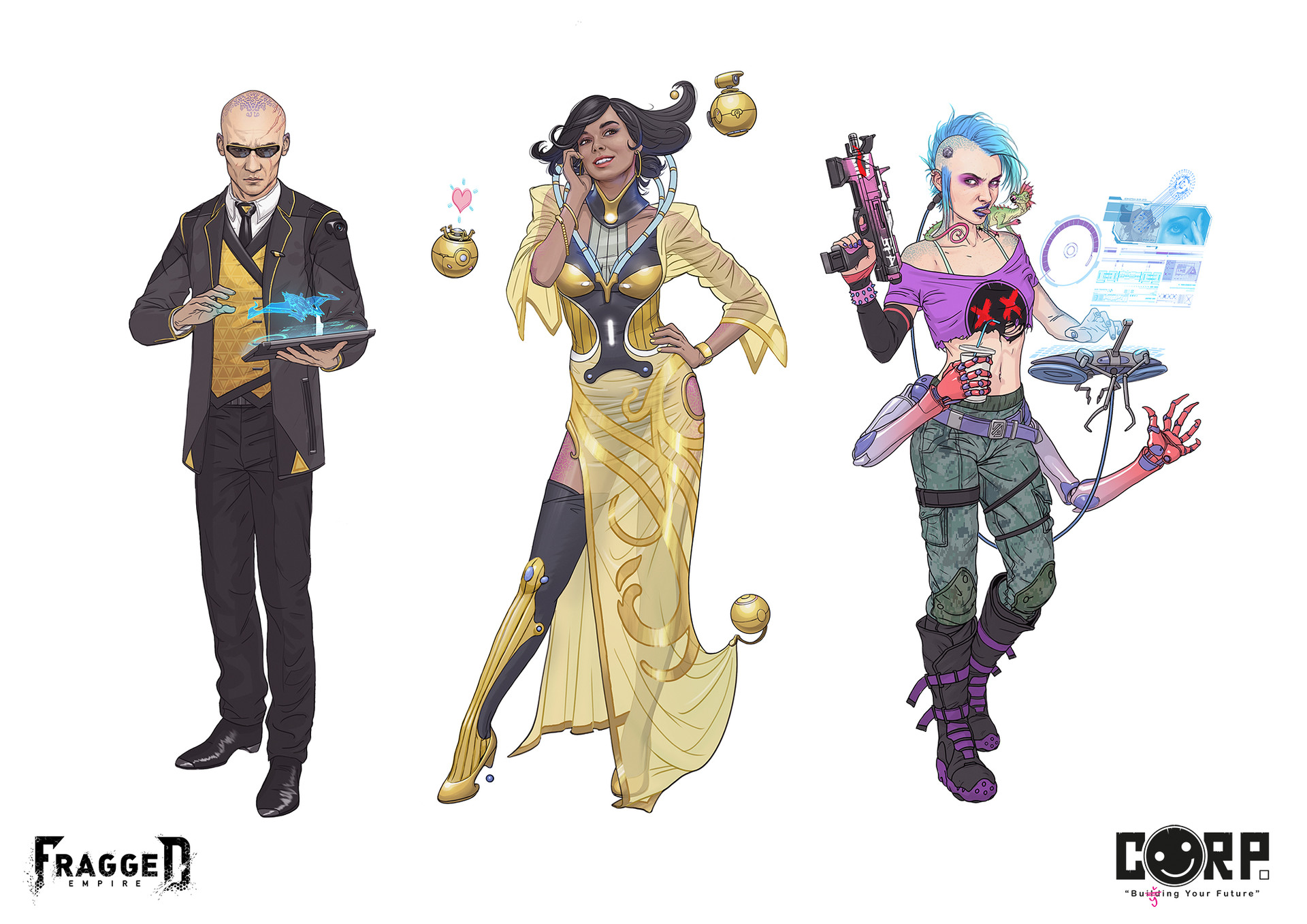 ArtStation - Fragged Empire - CORP