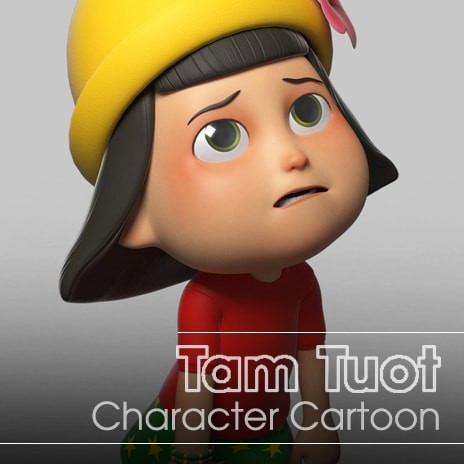 ArtStation - Tam Tuot - Cartoon Character