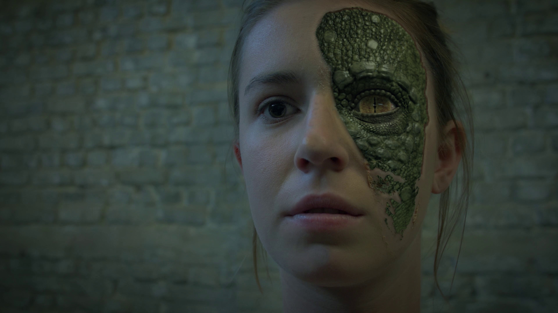 ArtStation - Facial alteration: Lizard Reveal