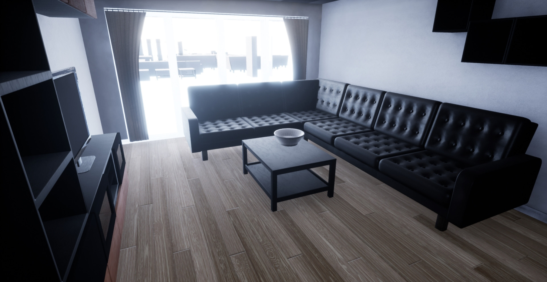 ArtStation - Unreal Engine. Simple Playable Living-Room.