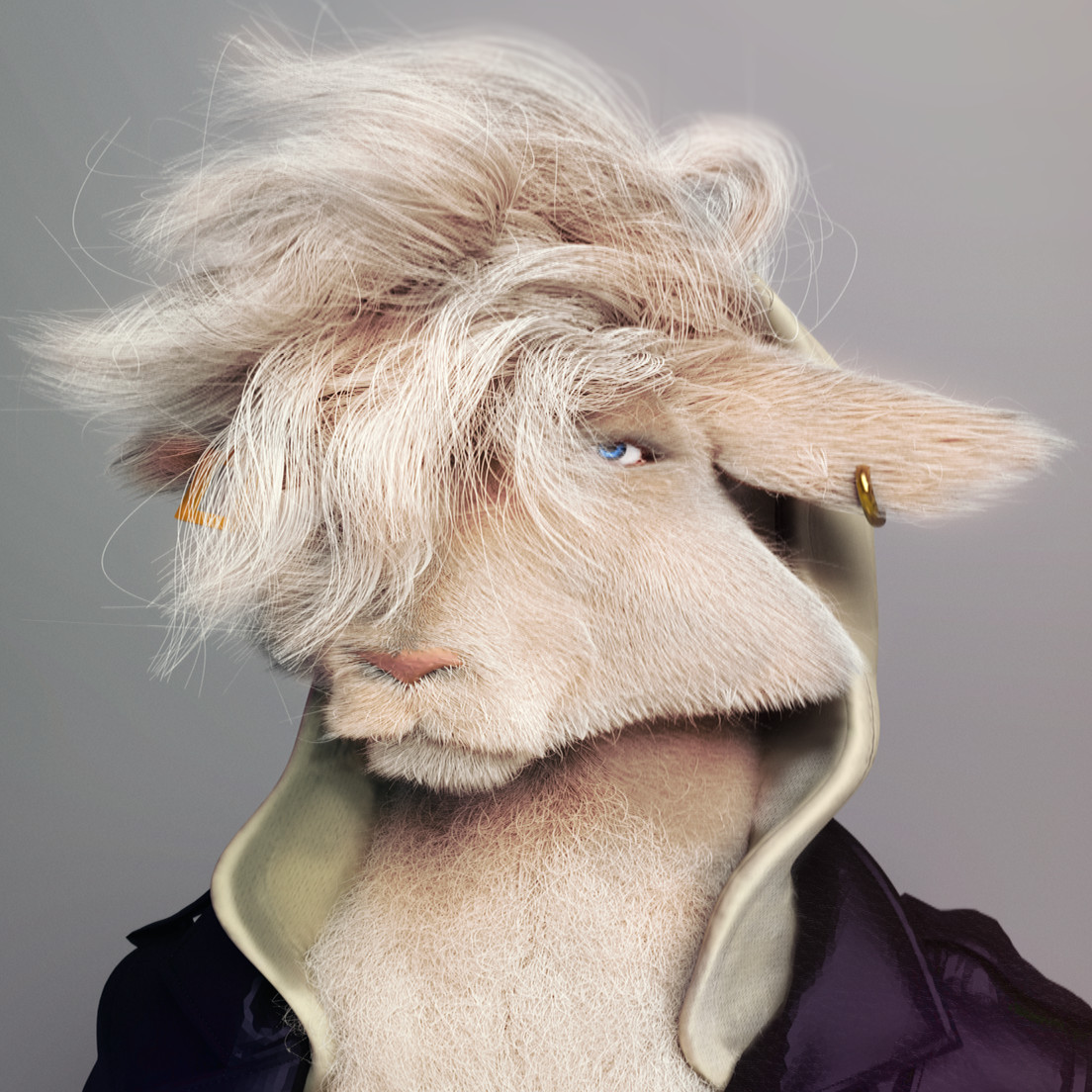 ArtStation - Handsome Llama Glama